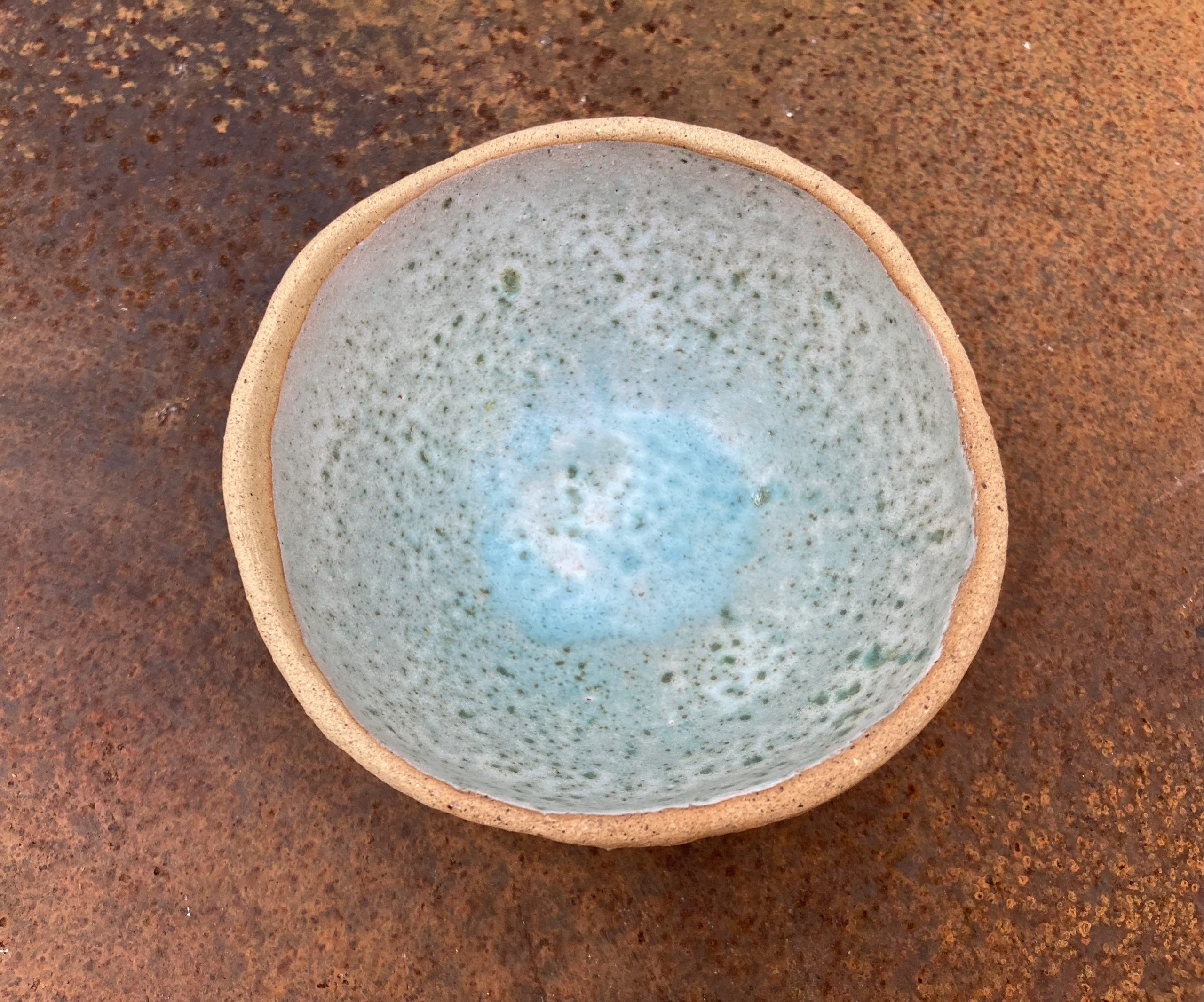 Pocillo pellizco verde agua – delCerro cerámica